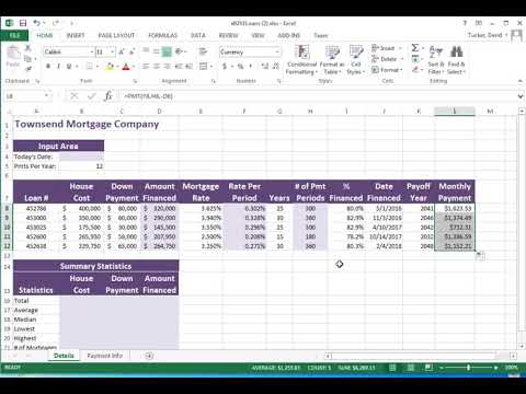 Excel Chapter 2 Hands On Exercise 2 Part 1 Youtube