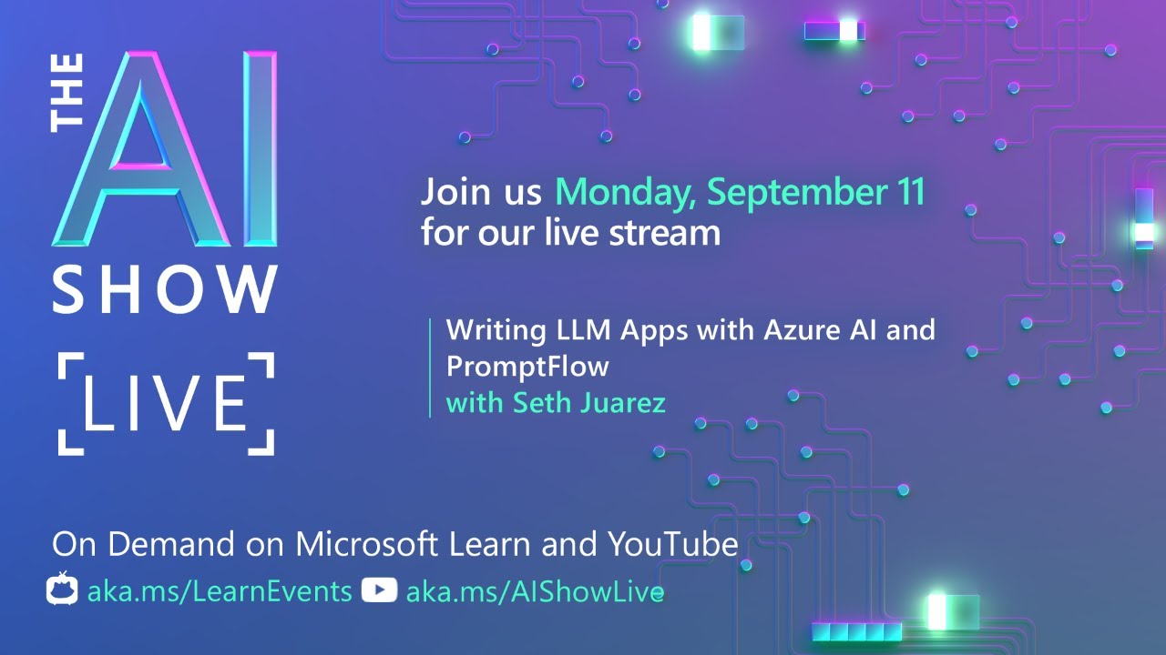 Writing Llm Apps With Azure Ai And Promptflow Youtube