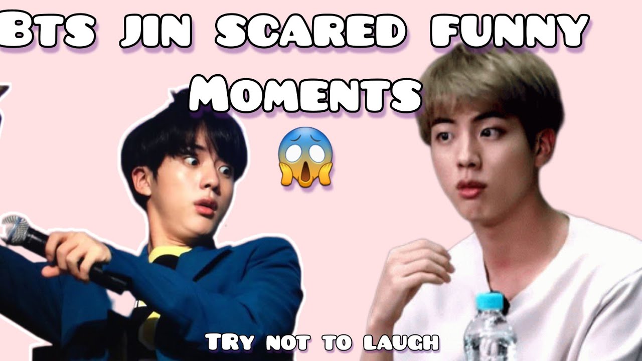 Bts Jin Funny Scared Moments Challenge Try Not To Laugh Jin Is