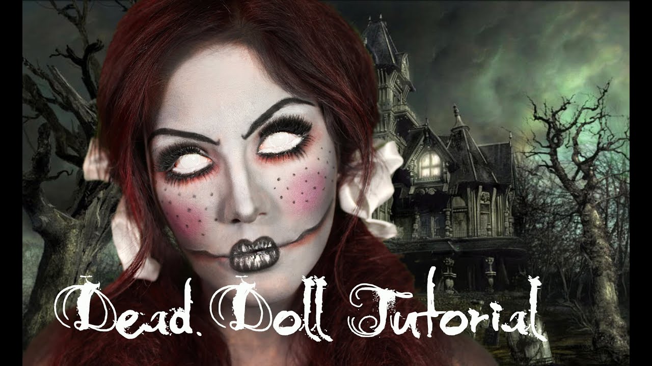 Easy Dead Creepy Doll Makeup Tutorial Mugeek Vidalondon
