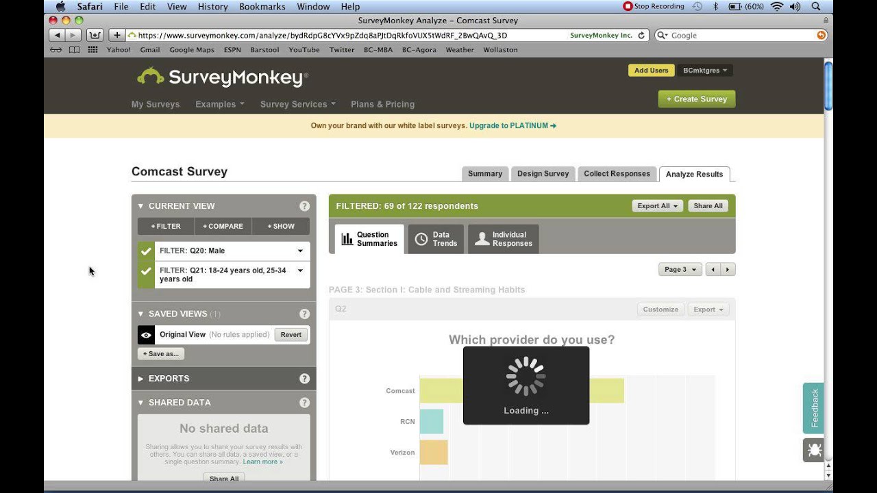 Survey Monkey Tutorial Youtube