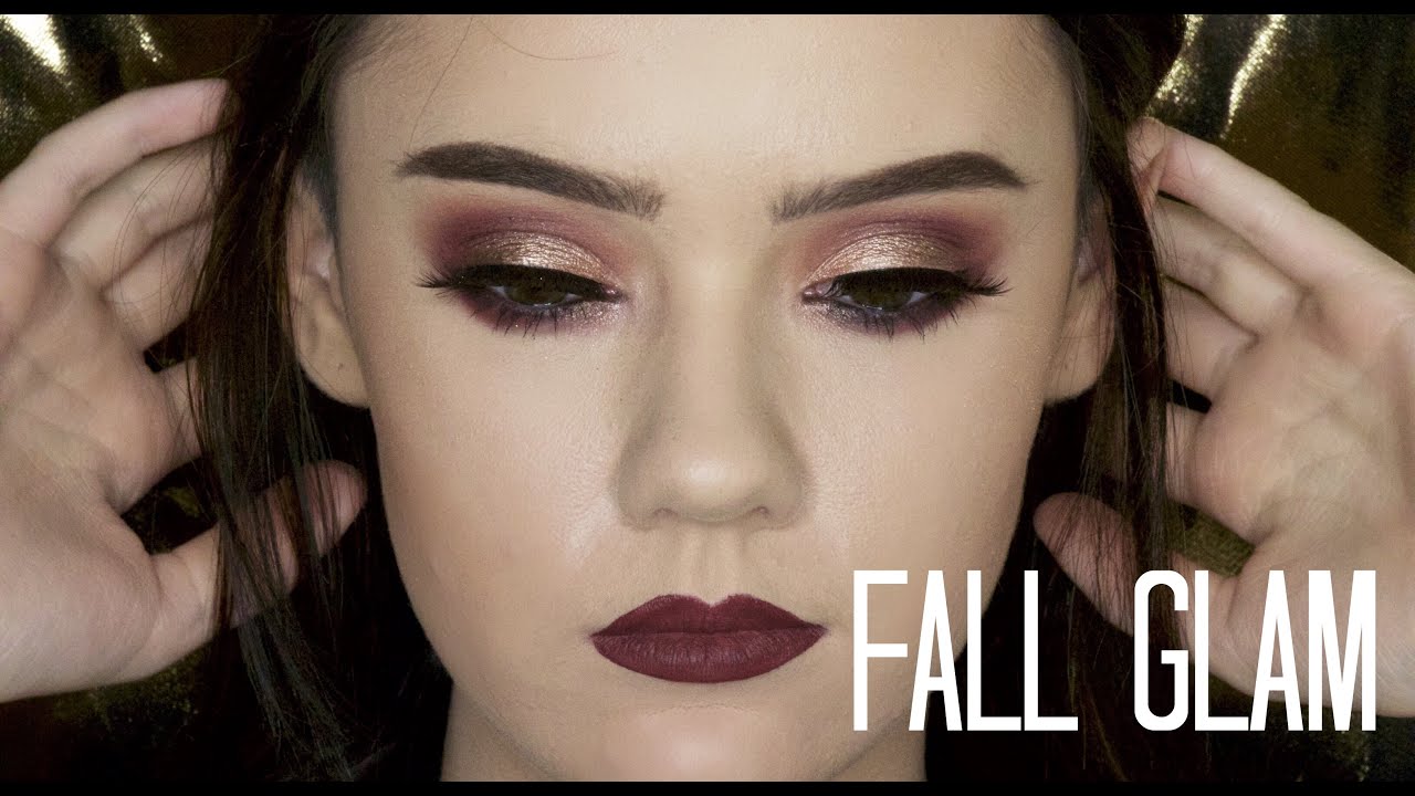 Fall Glam Makeup Tutorial Youtube