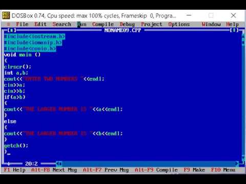 Basic C Program Example Youtube