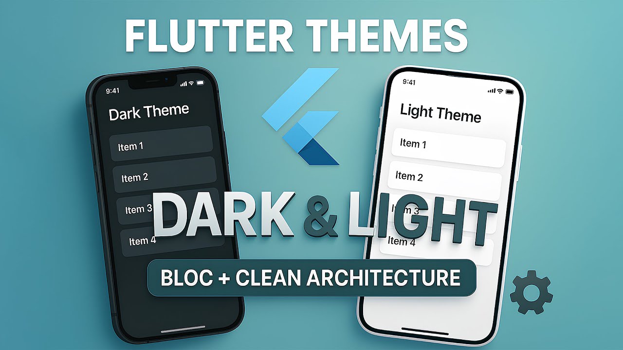 Dark Light Themes In Flutter Bloc Clean Architecture Tutorial
