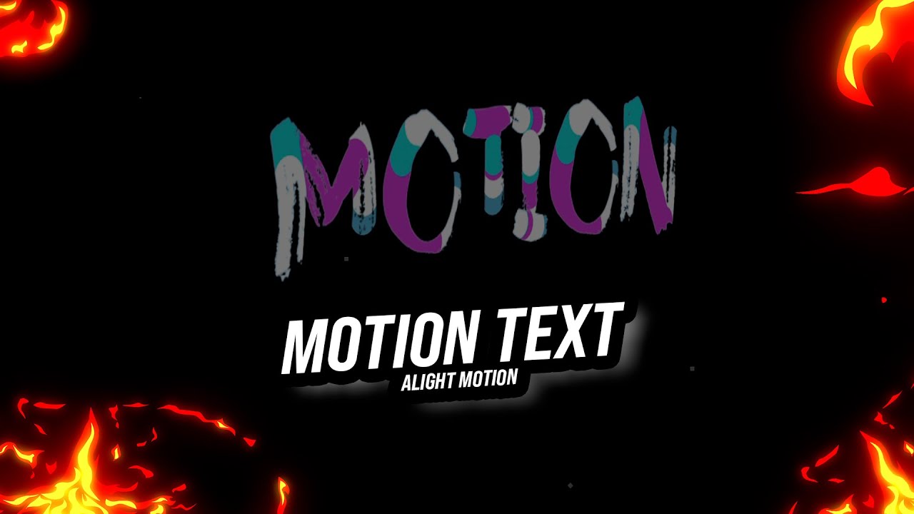 Como Fazer Animação De Tipografia Profissional Tutorial Alight Motion