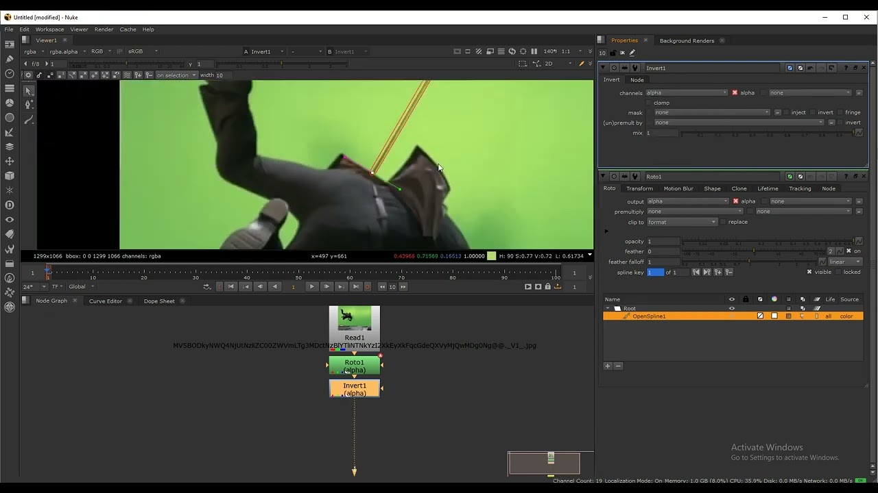 Wire Removal In Nuke Using Image Youtube