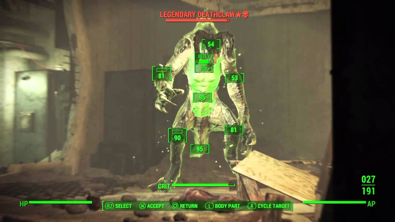 Fallout 4 Legendary Deathclaw Mutation Youtube