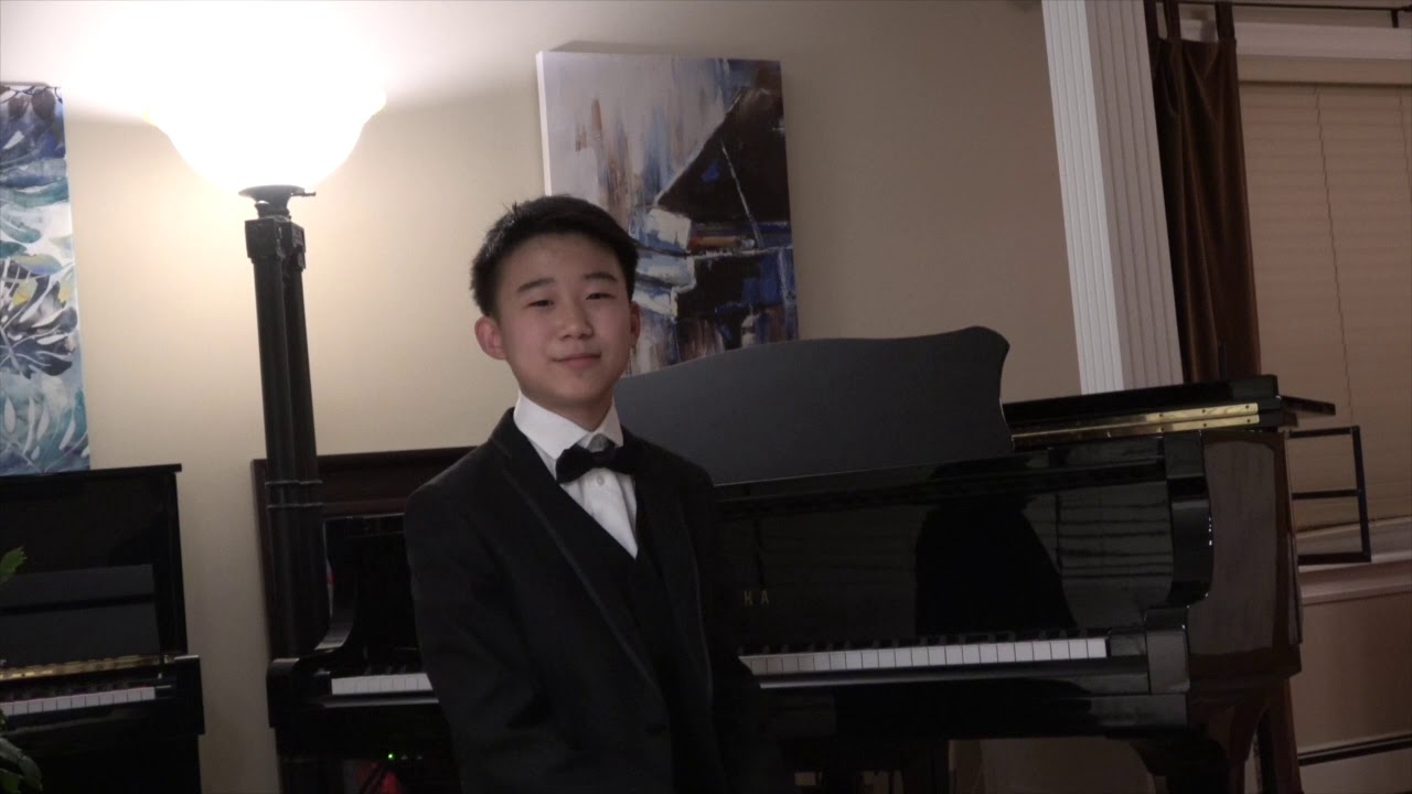 Devin Huang 2019 Peggy Corkum Musique Royale Legacy Award Youtube