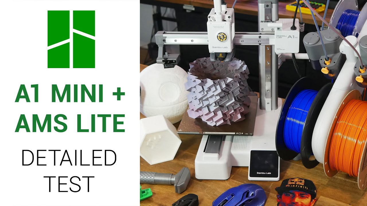 Bambu Lab A1 Mini Ams Lite The Ideal Beginner 3d Printer Youtube