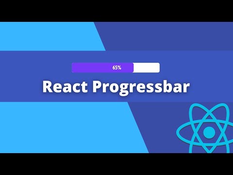 Reactjs Progressbar Component Tutorial Youtube
