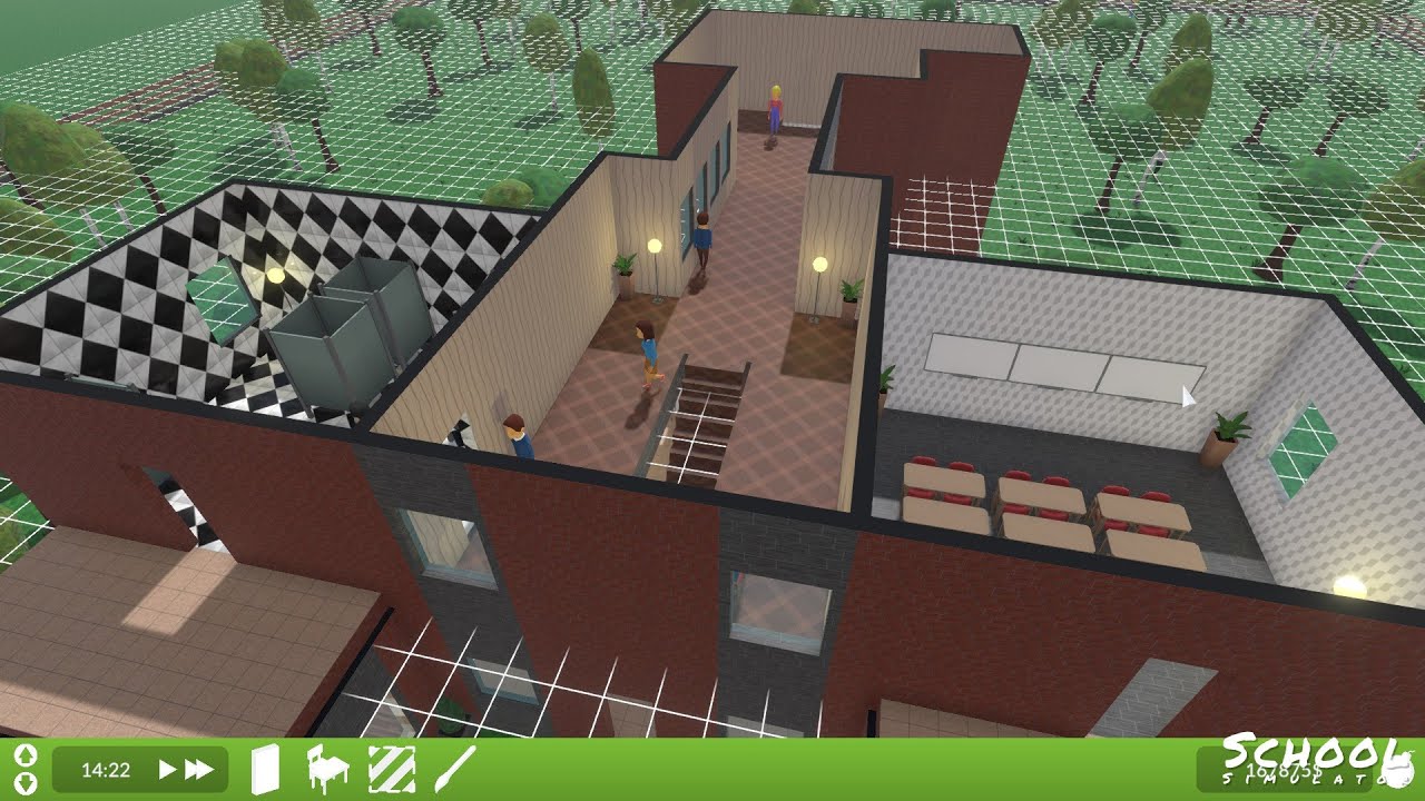 School Simulator Builder Manager Unity Source Code Reskin Project