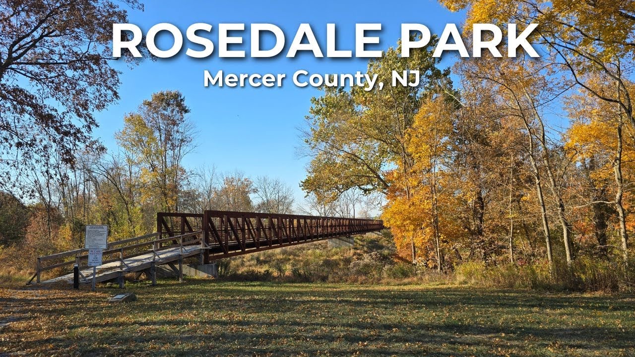 A Visit To Rosedale Park In Mercer County Nj Youtube