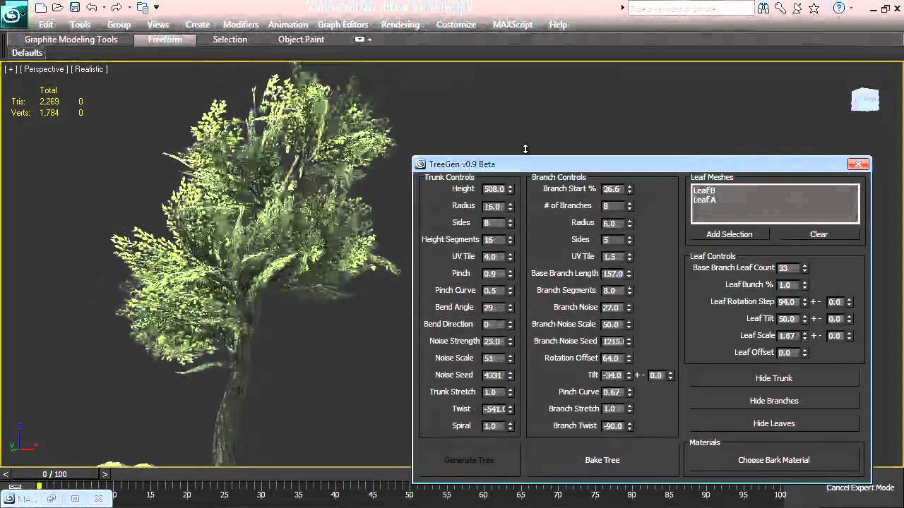 Treegen Maxscript Youtube