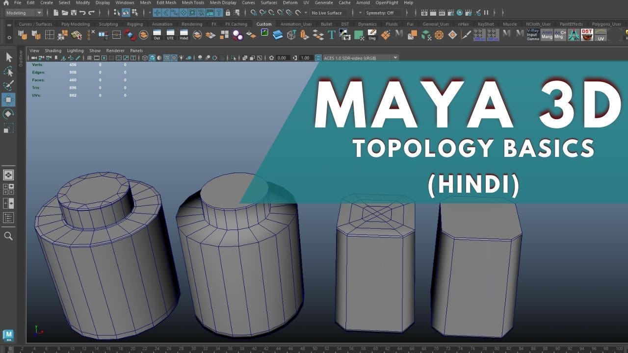 Maya Topology Basics Youtube