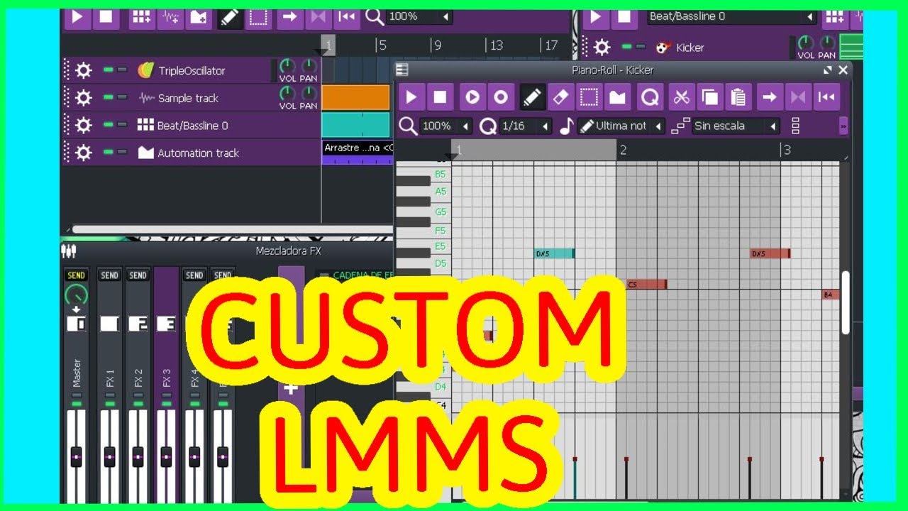 Using Lmms Tutorial Eventseka