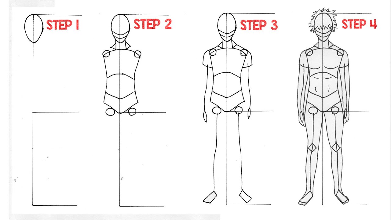 Casual Info About How To Draw Anime Body Proportions Blockbath71