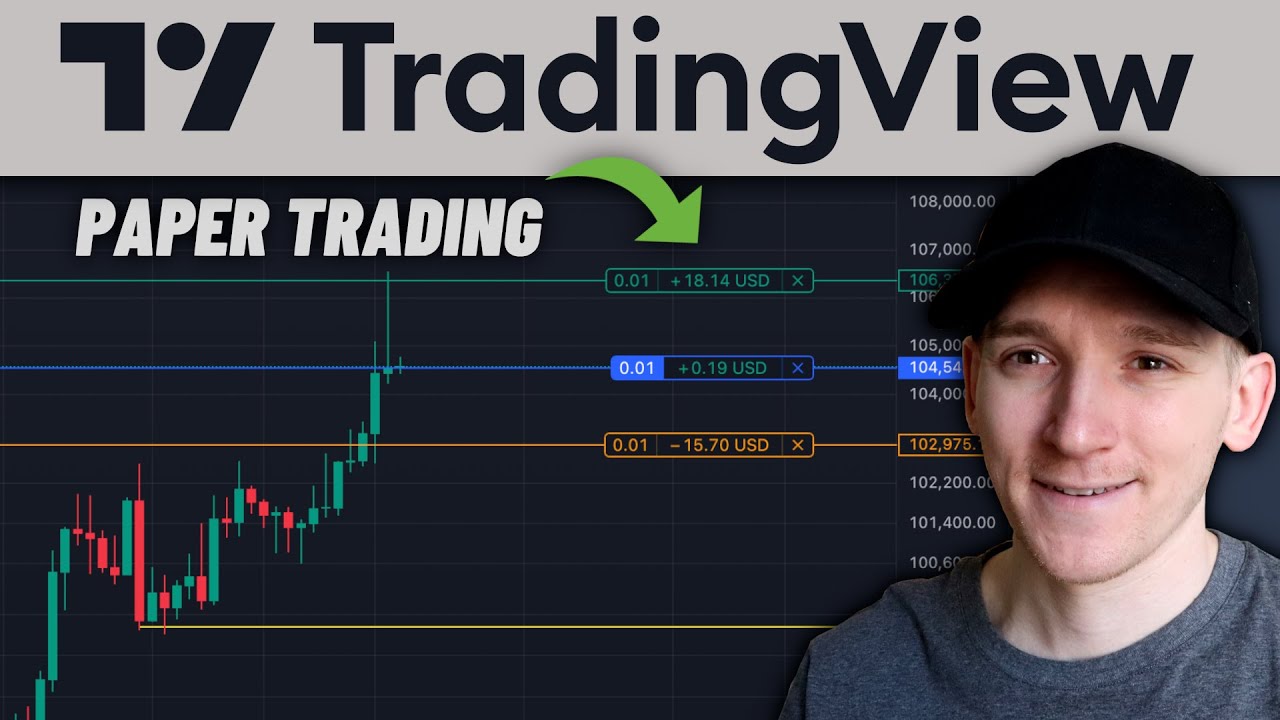 Tradingview Paper Trading Tutorial Easy Setup Trading Youtube