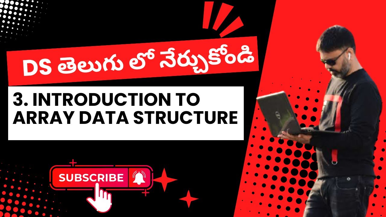 3 Introduction To Array Data Structure Ds Using C In Telugu Youtube