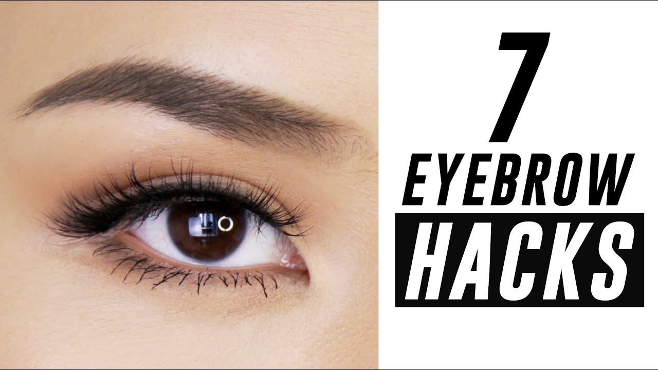 7 Eyebrow Hacks You Need To Know Tina Yong Youtube