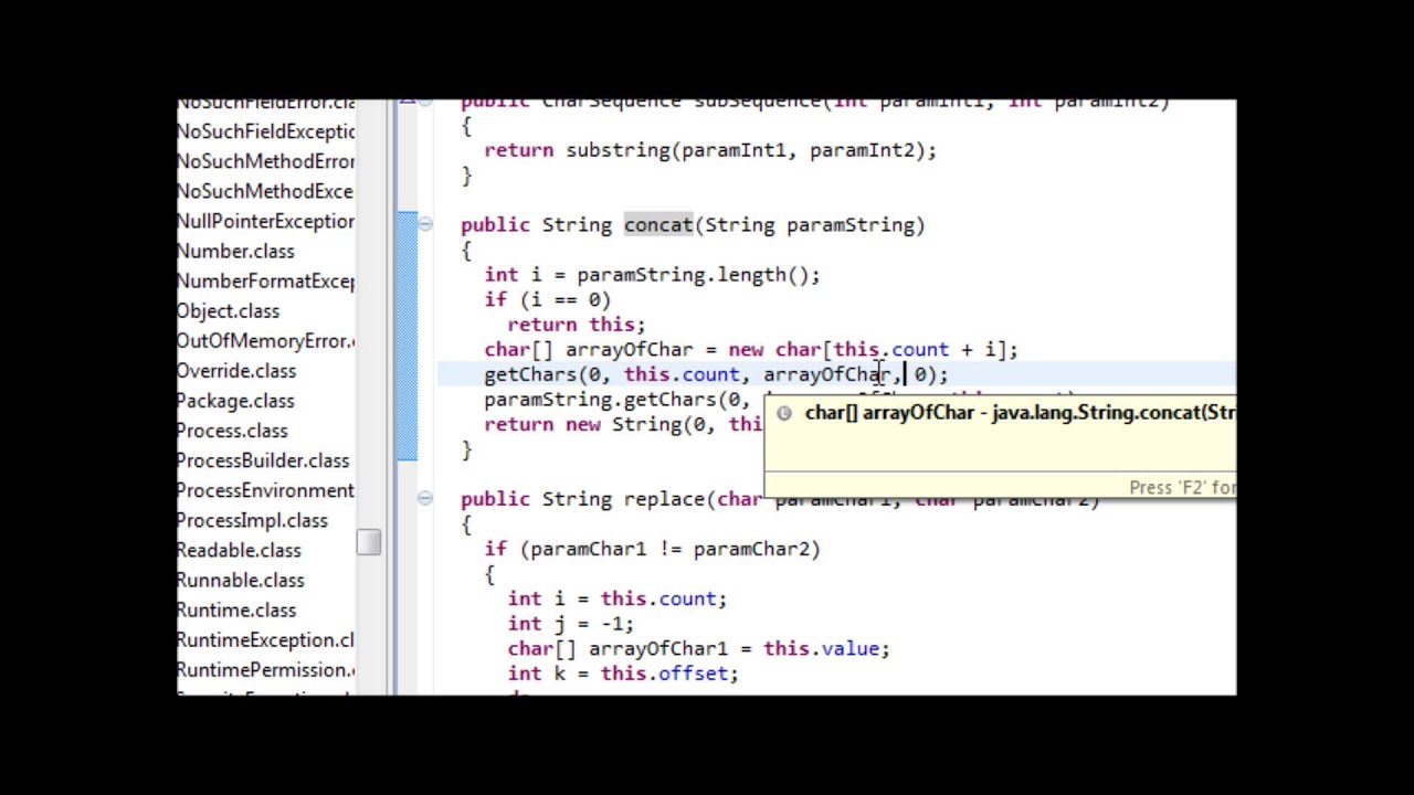 Java Tip String Concatenation Youtube