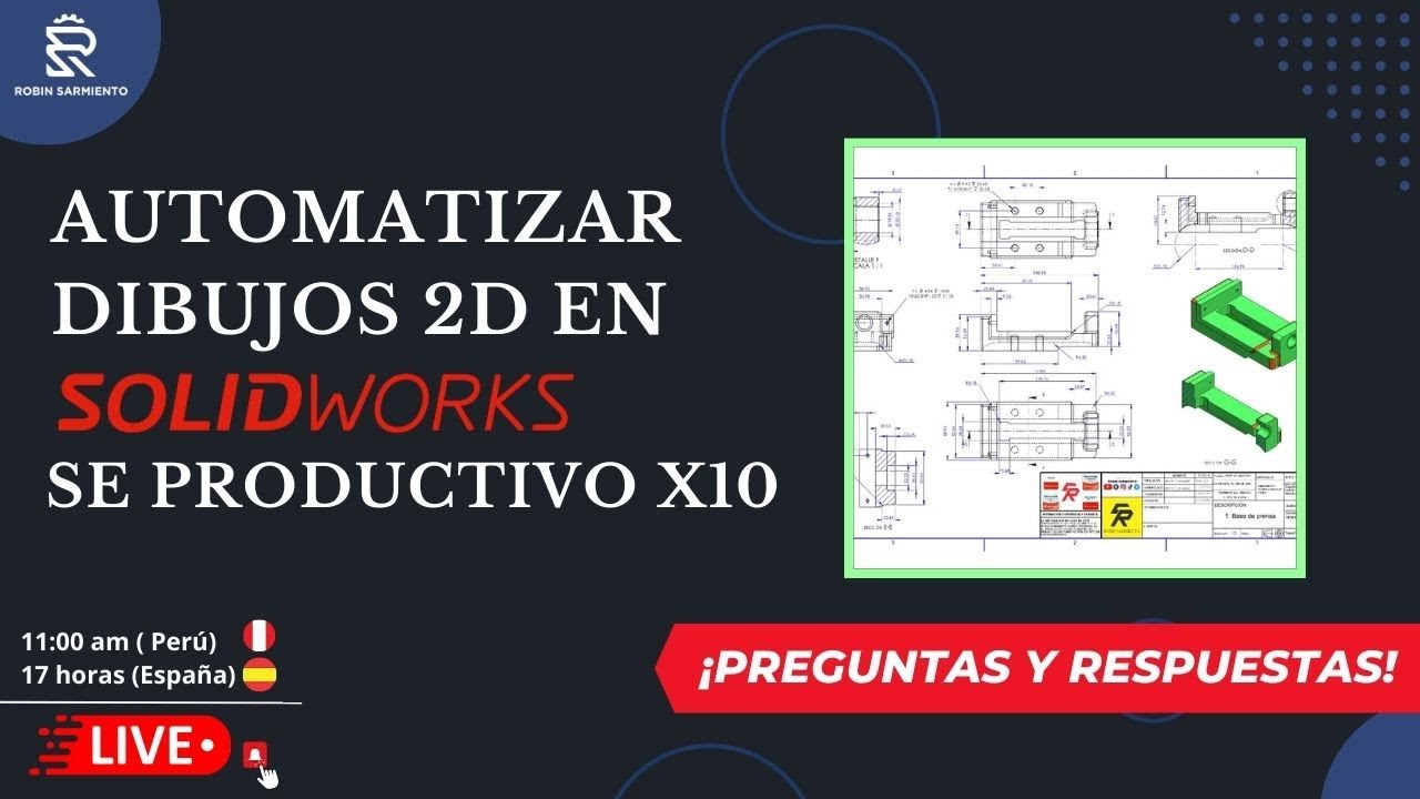 рџ ґautomatizar Dibujos 2d En Solidworks Aumenta Tu Productividad X10