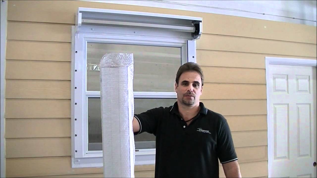 Rolling Shutter Installation Wmv Youtube