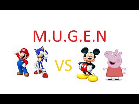 Mugen Sonic Super Mario Vs Mickey Mouse Peppa Pig Youtube