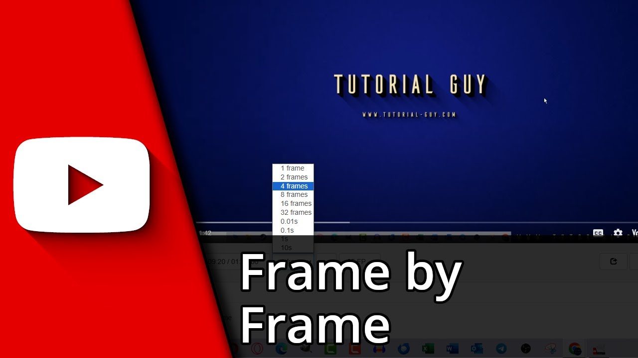 Frame By Frame Abspielen Andere Intervalle Tutorial Youtube