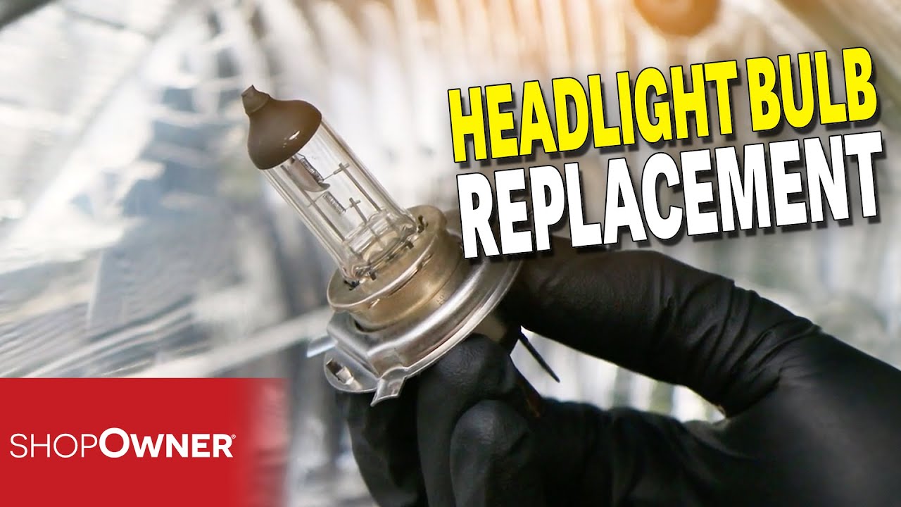 Headlight Bulb Replacement Youtube