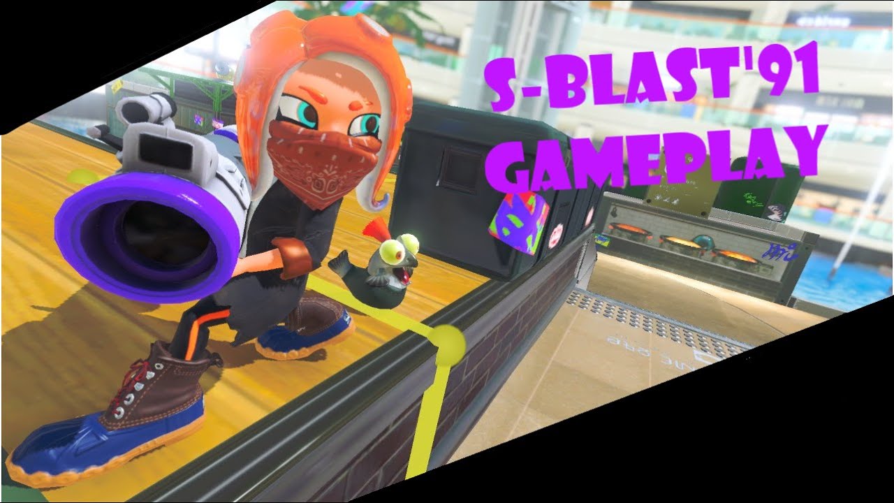 S Blast 91 Gameplay Splatoon 3 Anarchy Battle Tc Youtube