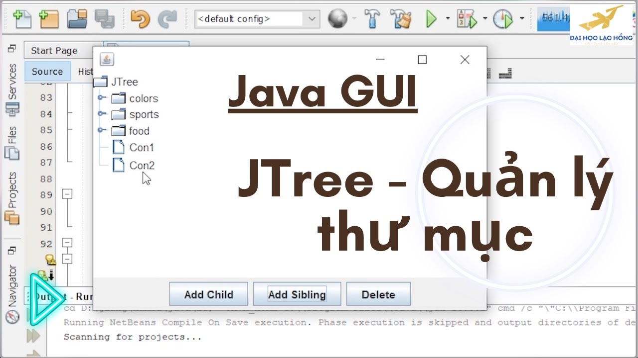 Java Gui Jtree Quáº N Lã Thæ Má C Youtube