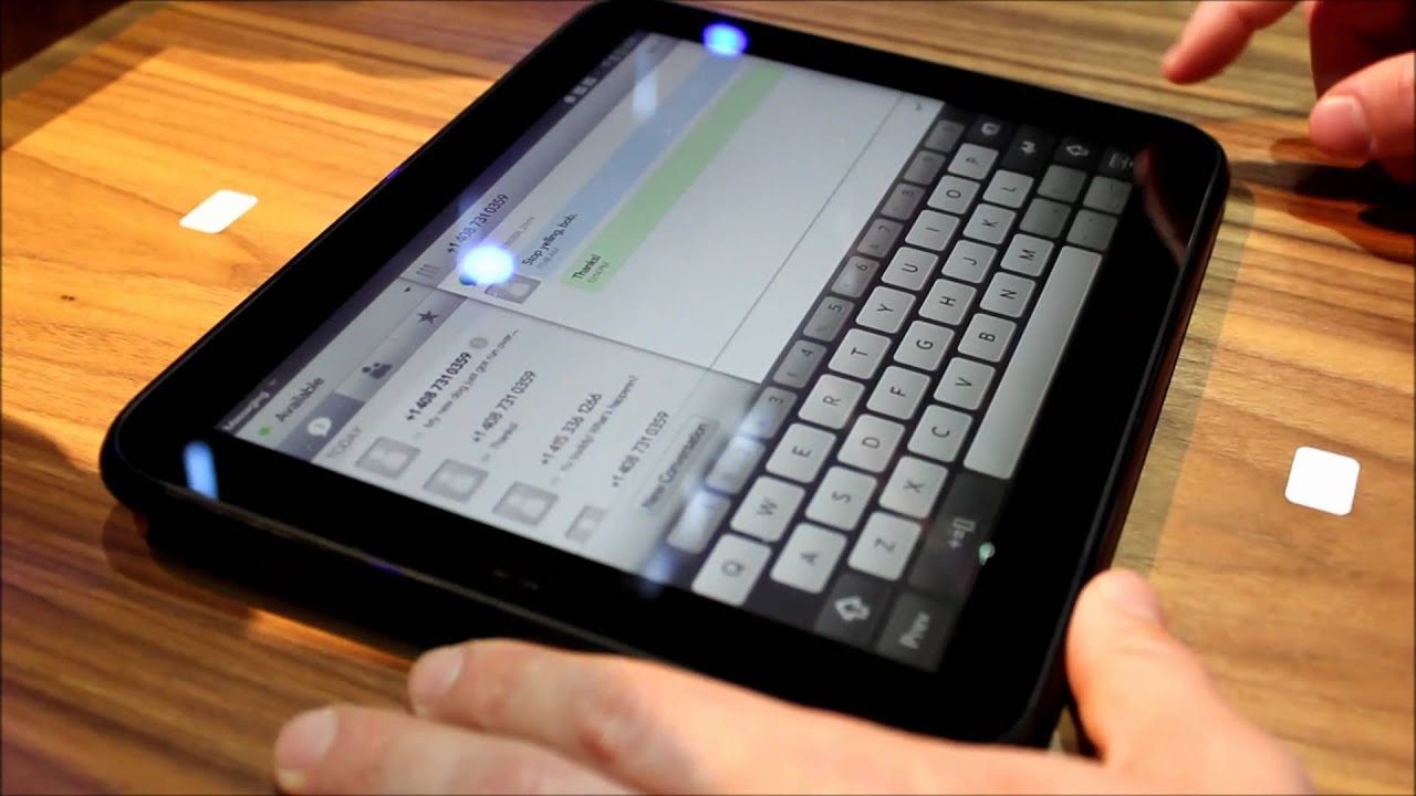 Hp Touchpad Demo Youtube