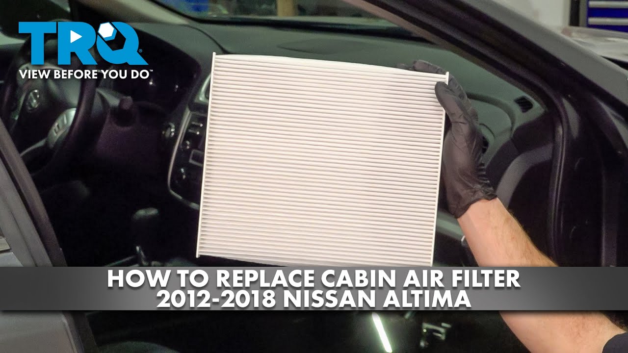 How To Change Cabin Air Filter In Nissan Altima