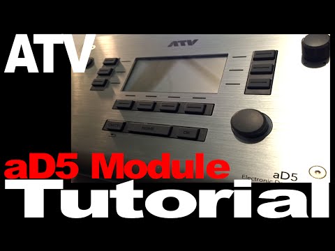 Atv Ad5 Module Tutorial Youtube