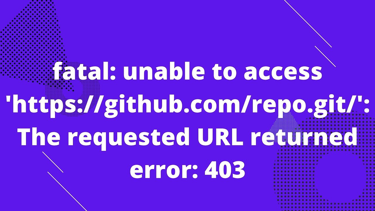 Understanding Error 403 When The Requested Url Returns Forbidden Access