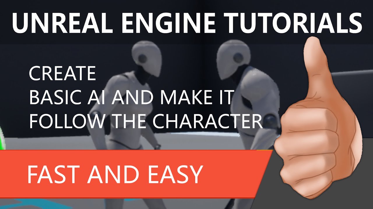 Unreal Engine Tutorial Creating A Basic Ai Super Fast And Easy