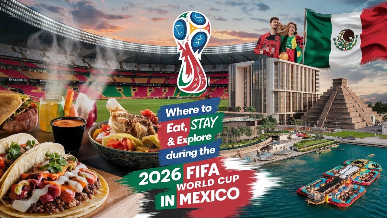 Where To Eat Stay Explore During The 2026 Fifa World Cup In Mexico