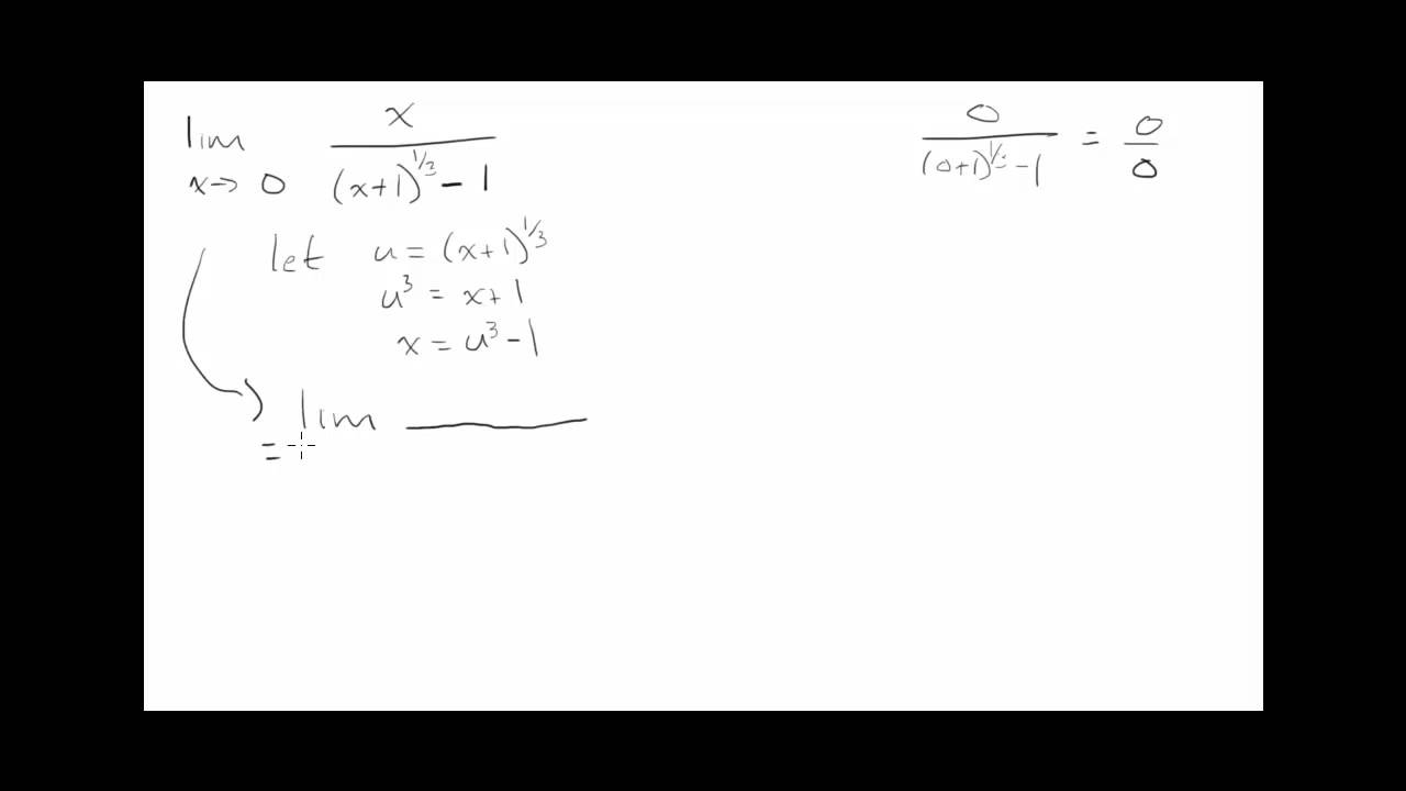 Evaluating Limits Youtube