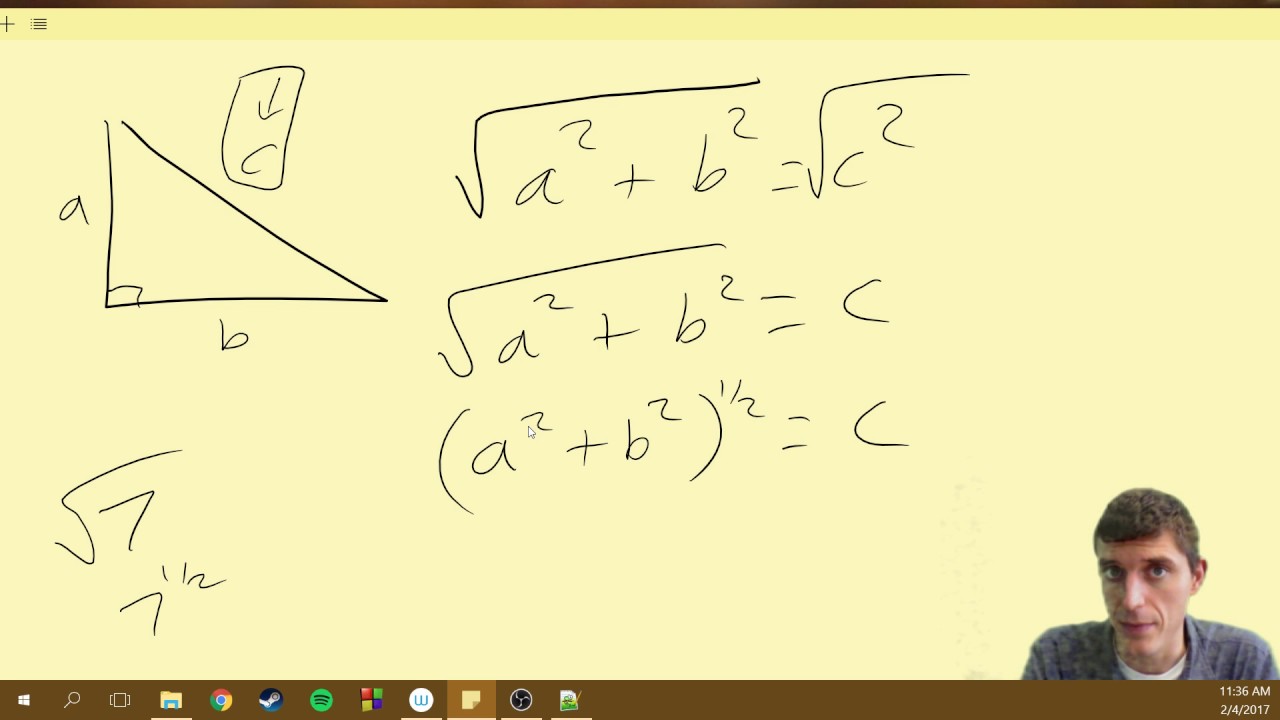 Pythagoras Theorem In Python Code