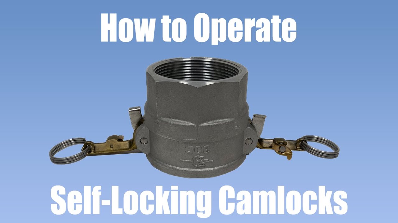 How To Operate Self Locking Camlocks Youtube