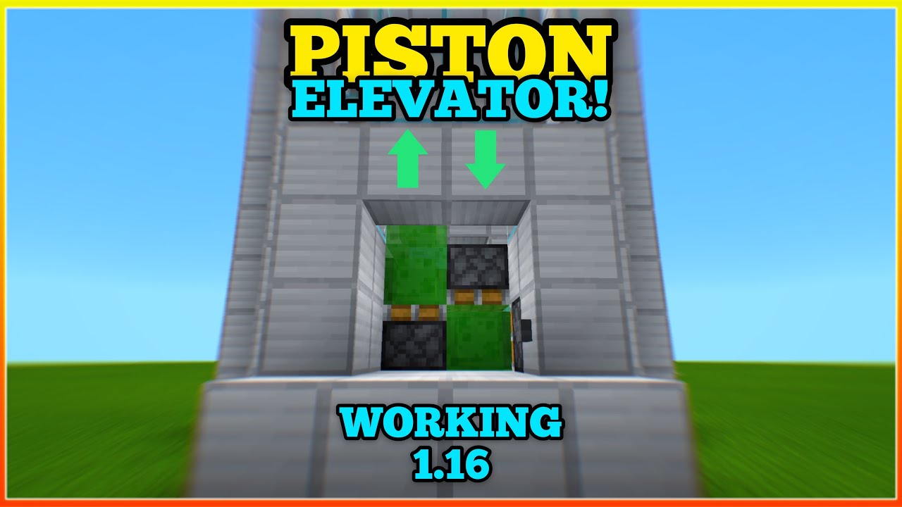 How To Make A 14 Floor Elevator In Minecraft Bedrock Viewfloor Co