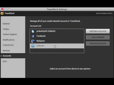 How To Use Tweetdeck To Manage Multiple Social Media Sites Youtube