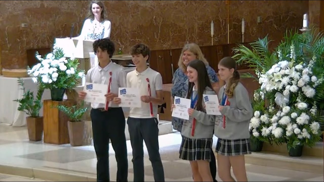 St Cletus School 8th Grade Awards Ceremony 2024 Youtube