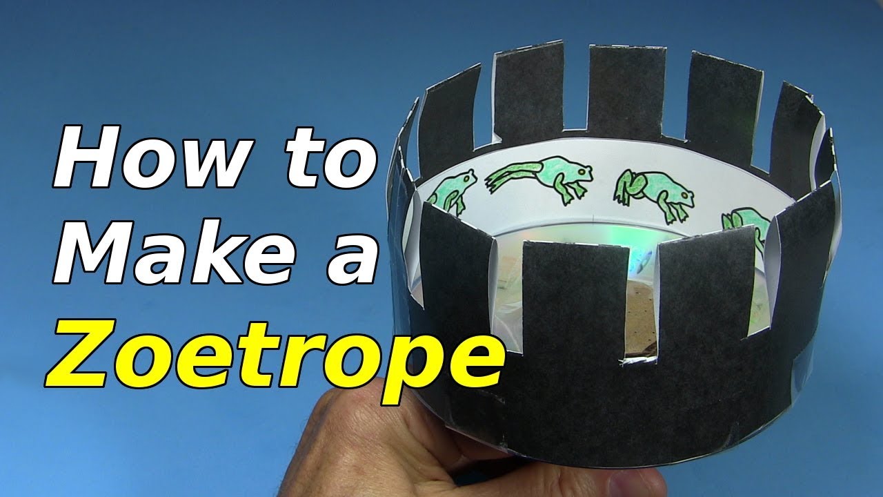 How To Make A Zoetrope Youtube