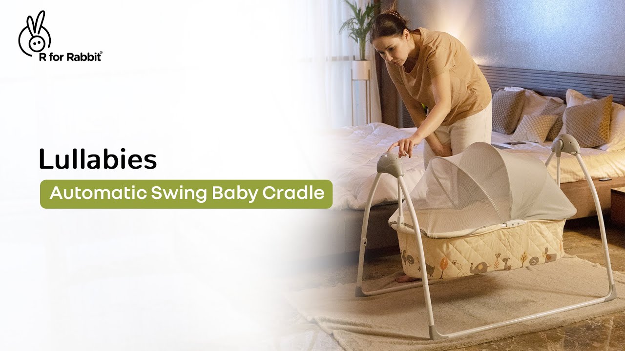 R For Rabbit Lullabies The Auto Swing Baby Cradle Youtube