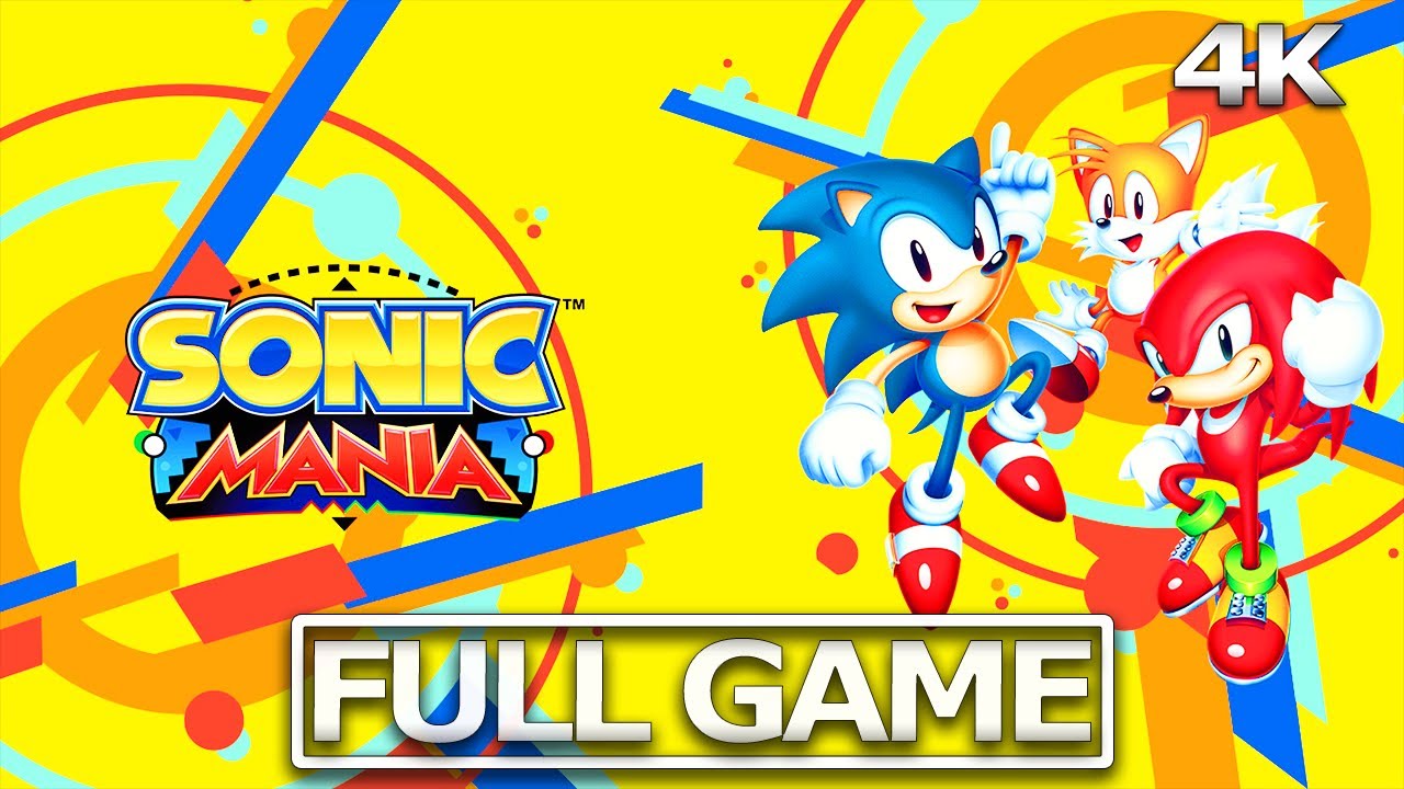 Sonic Mania Full Gameplay Walkthrough No Commentary Full Game 4k
