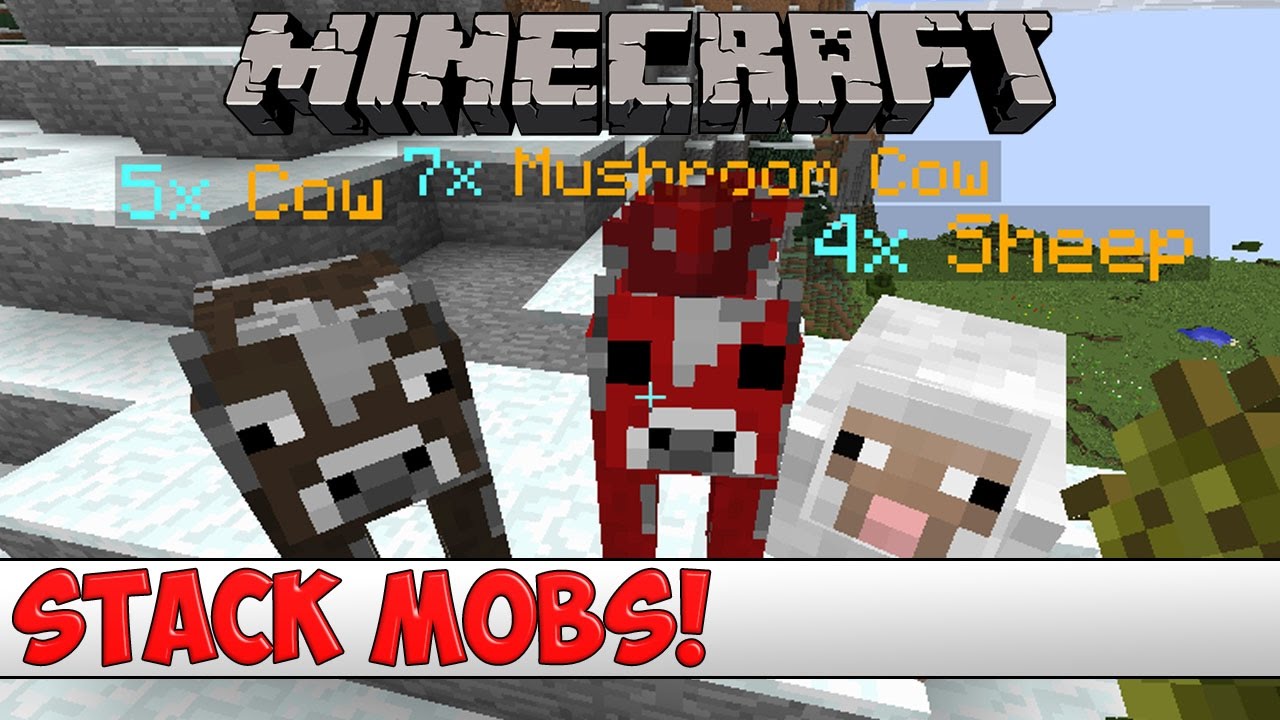 Minecraft Plugin Tutorial Stack Mobs Youtube