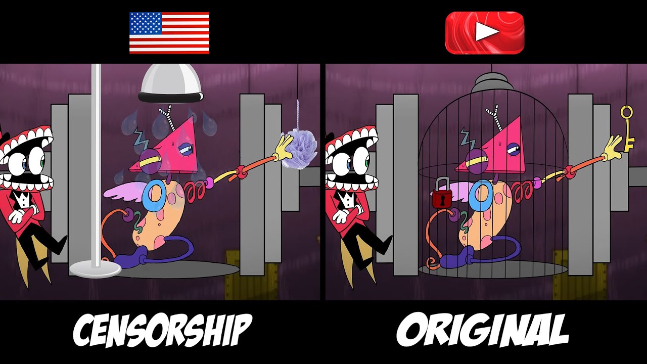 Censorship In The Amazing Digital Circus Animation New Episodeв ѓtadc