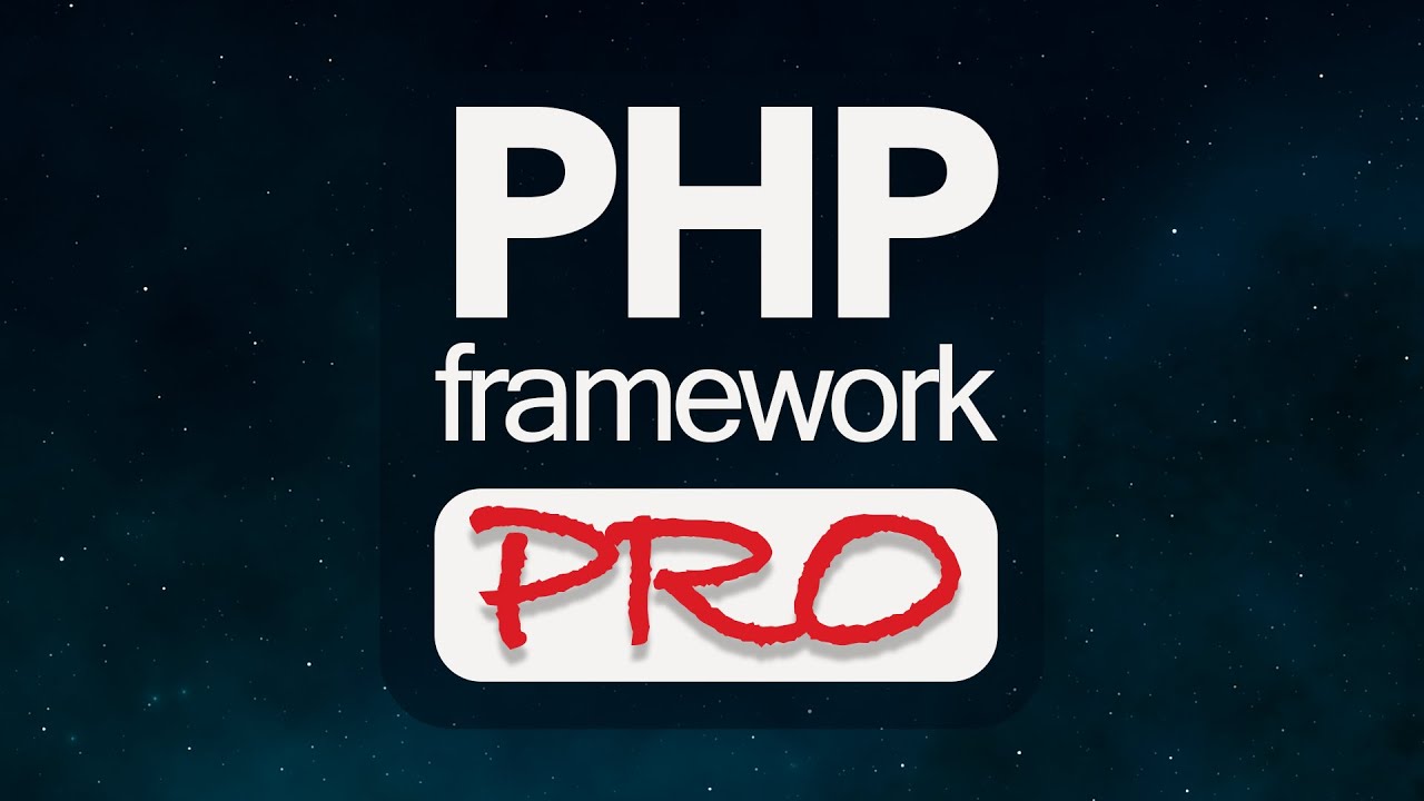 Php Framework Pro Create A Php Framework Step By Step Youtube