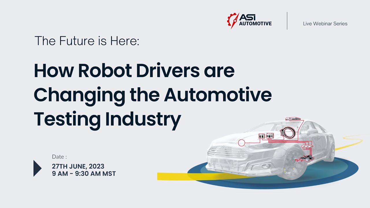 How Robot Drivers Are Changing The Automotive Testing Industry Youtube